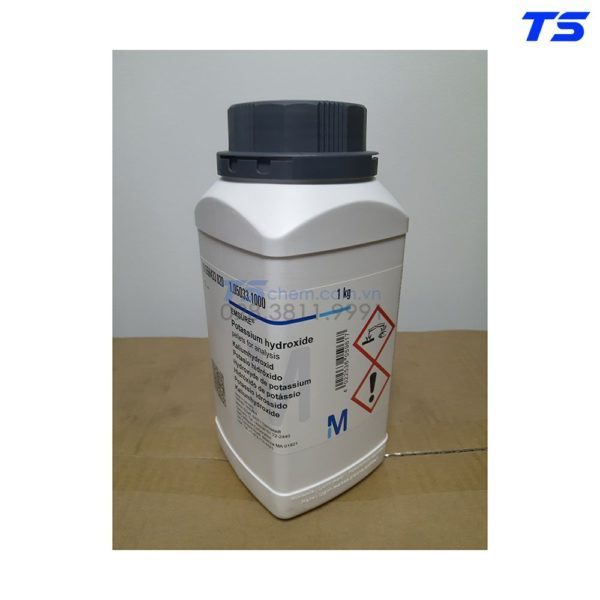 Bán Hóa chất Potassium Hydroxide - KOH - 105033 - Merck giá rẻ ở hcm