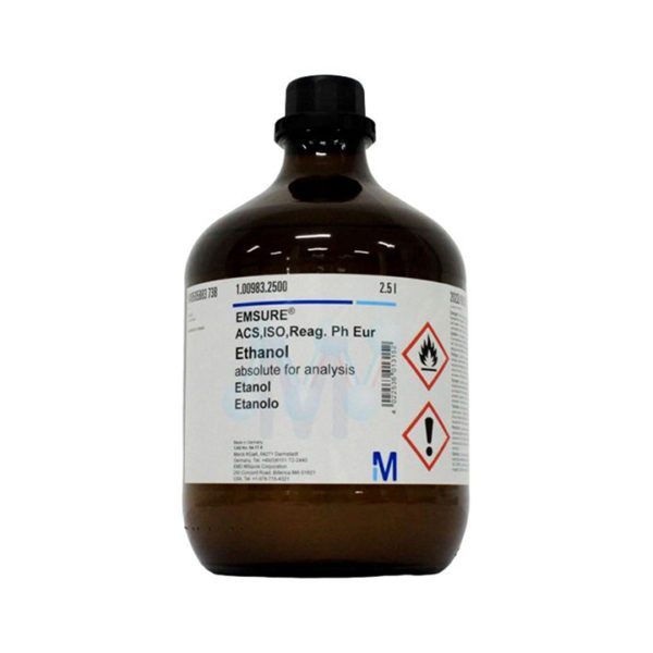 Ethanol absolute for analysis EMSURE® - 1009832500 - Merck