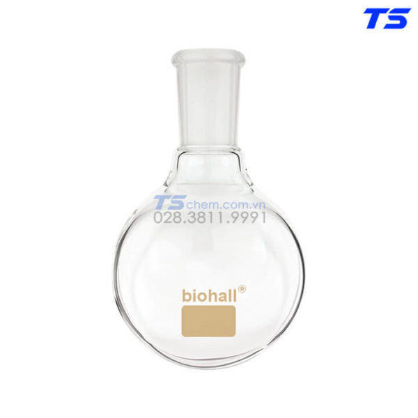 #1 Bán Bình cầu đáy tròn cổ nhám thành dày ASTM-E438 loại I - Biohall ...