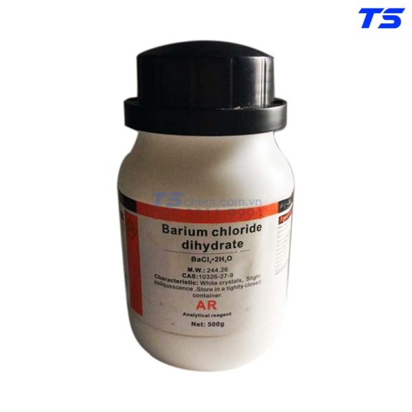 Hóa chất Barium Chloride Dihydrate Ar - 500g - Xilong - 10326-27-9.500
