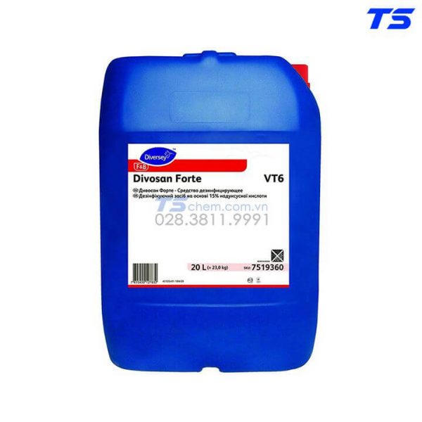 #1 Bán Hóa chất Divosan Forte VT6 - Diversey giá rẻ ở hcm