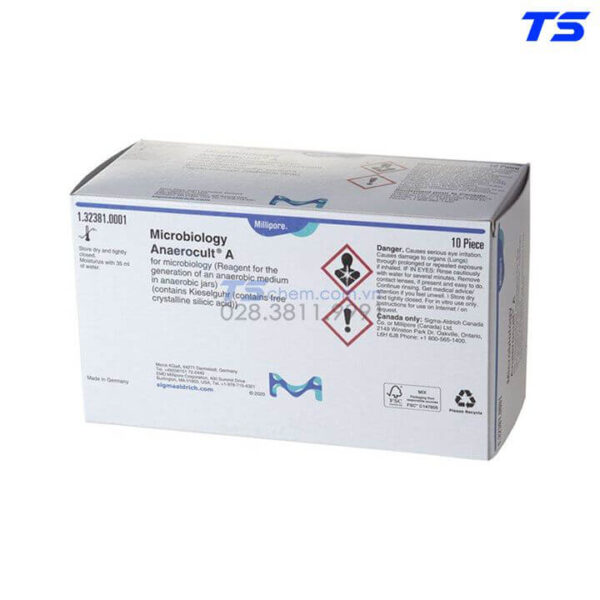 Túi tạo môi trường kị khí Anaerocult® A for microbiology - 1323810001 ...