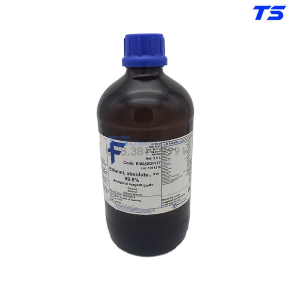 Hóa chất Ethanol Absolute/C2H6O – Fisher – E/0650DF Chính Hãng