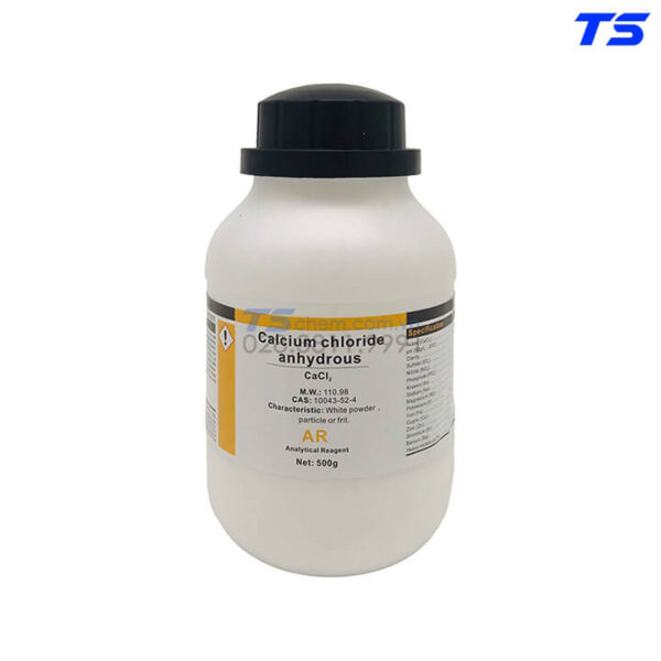 Hóa chất Calcium chloride anhydrous/CaCl2 (500G) - Xilong - 10043-52-4