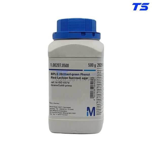 BPLS (Brilliant-Green Phenol-Red Lactose Sucrose) Agar - Merck 100207
