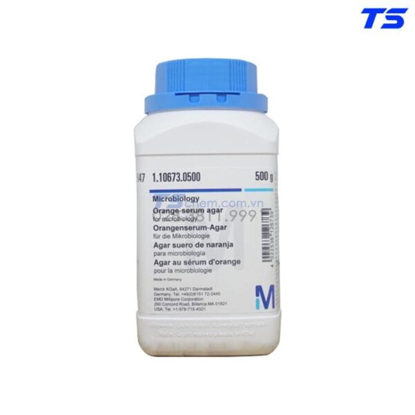 Môi Trường Vi Sinh Orange Serum Agar 500G Merck 110673